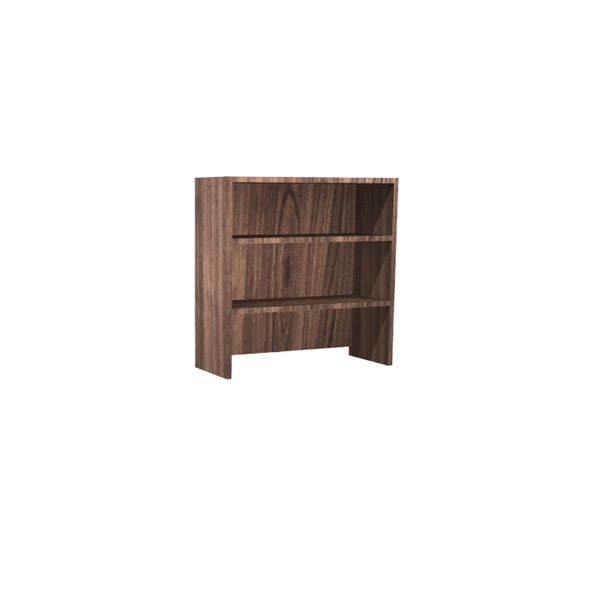 Ultra Laminate Hutch for 2 Drawer Lateral File with Adjustable Shelves